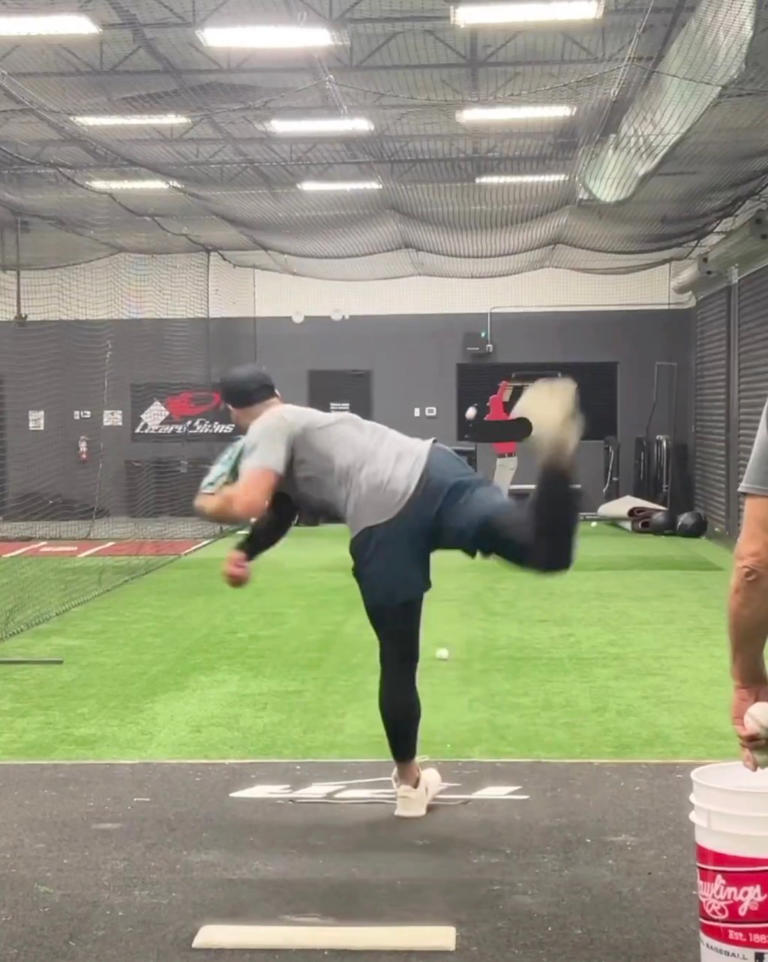 Ex-Yankee Joey Gallo shows off video of first bullpen as he attempts to ...
