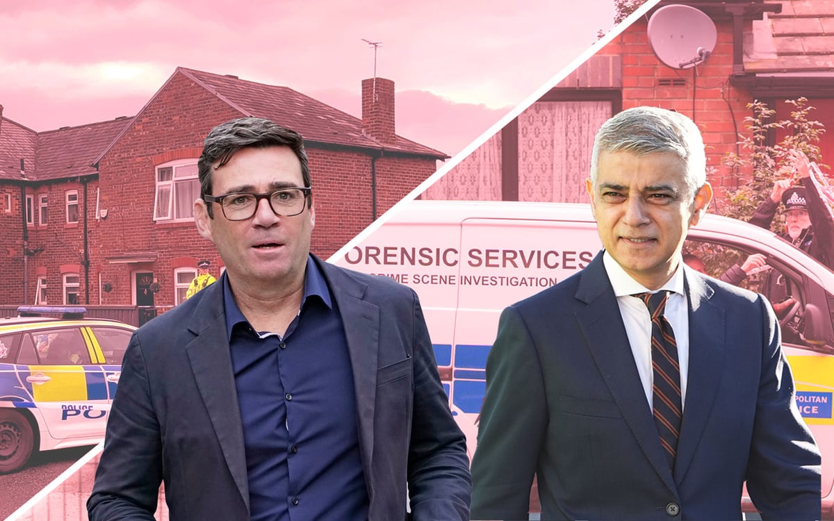 Crime's up in London - but the capital's still safer than Manchester ...