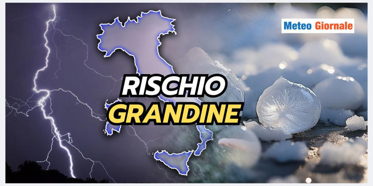Meteo prossimi giorni: grandine in arrivo per queste Regioni