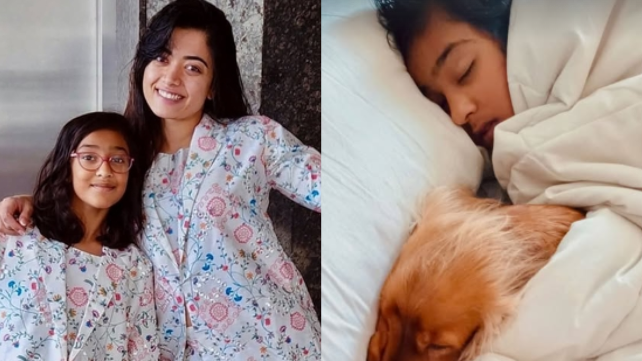 Rashmika Mandanna shares a sweet birthday message for her baby sister ...
