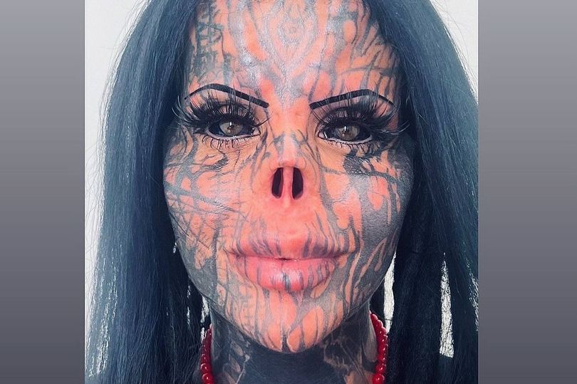 Woman has nose removed and keeps body parts in jars after extreme body ...