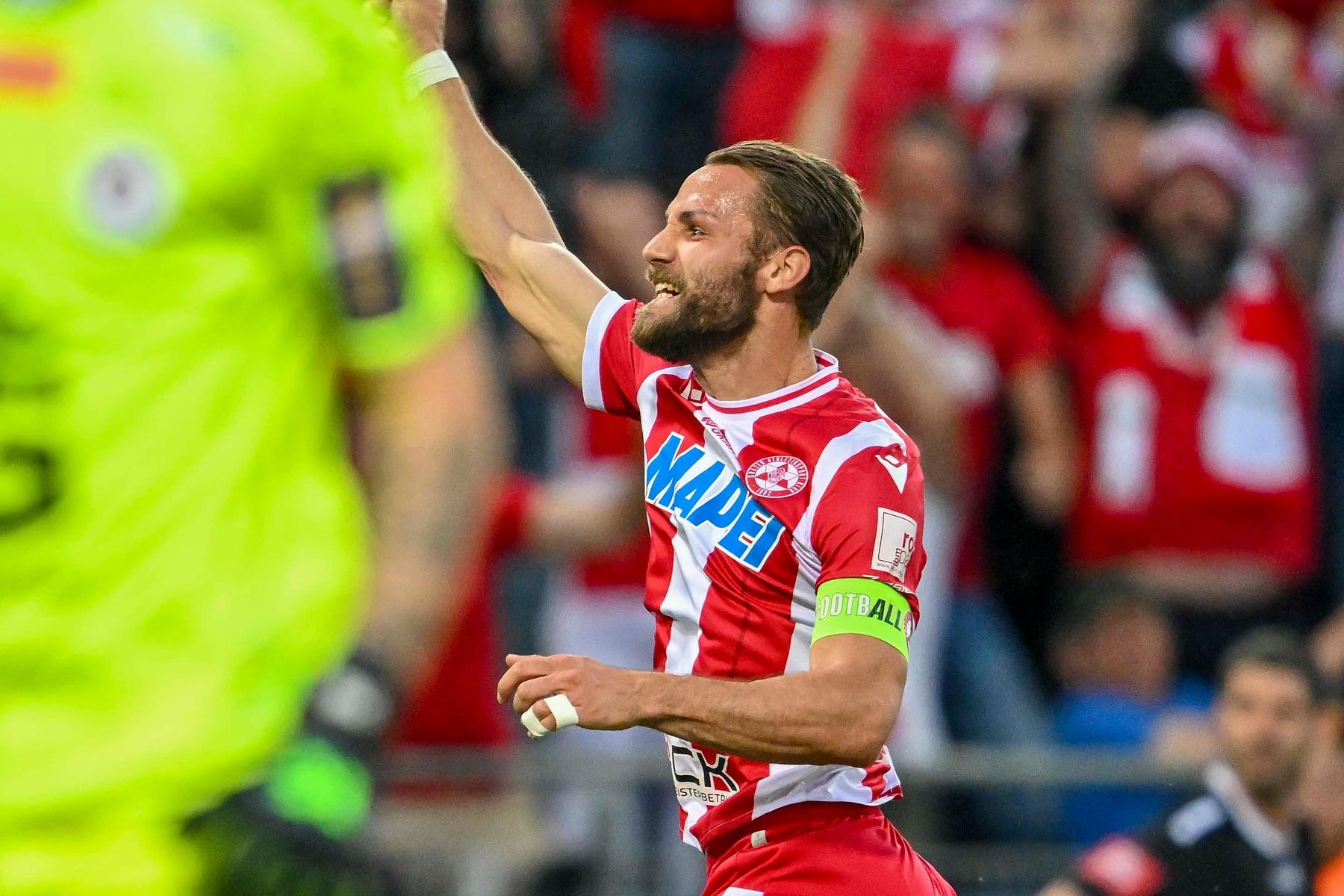 Ein Ergebnis, das GAK-Torschütze Daniel Maderner doppelt schmerzte