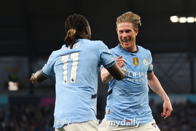 역시 맨시티는 맨시티다! EPL 4연승으로 3위 탈환→내친김에 아스널 제치고 2위 정조준