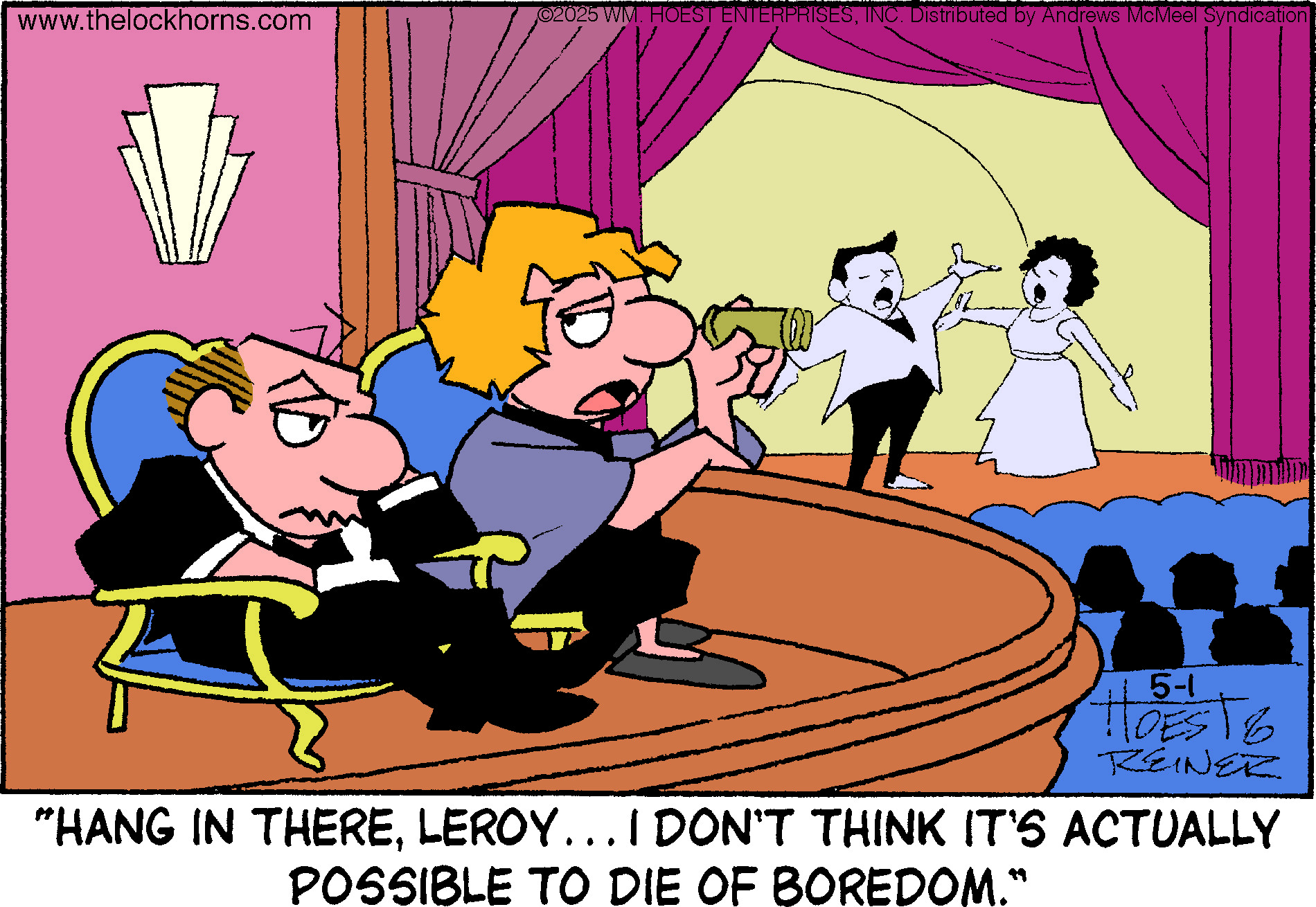 The Lockhorns by Bunny Hoest and John Reiner