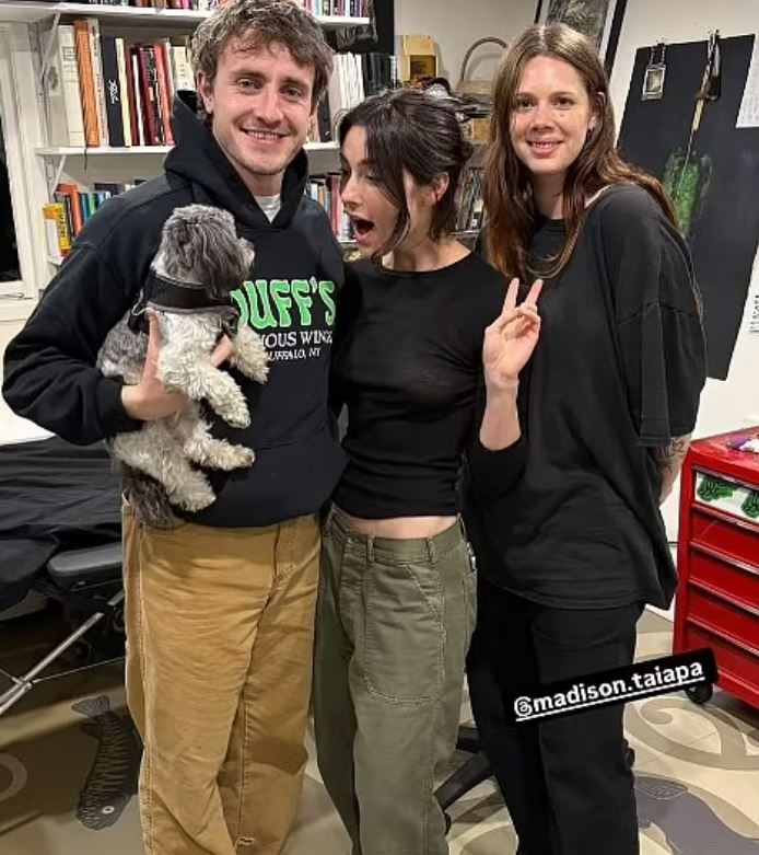 Dedicated boyfriend Paul Mescal drops everything to be with Gracie Abrams