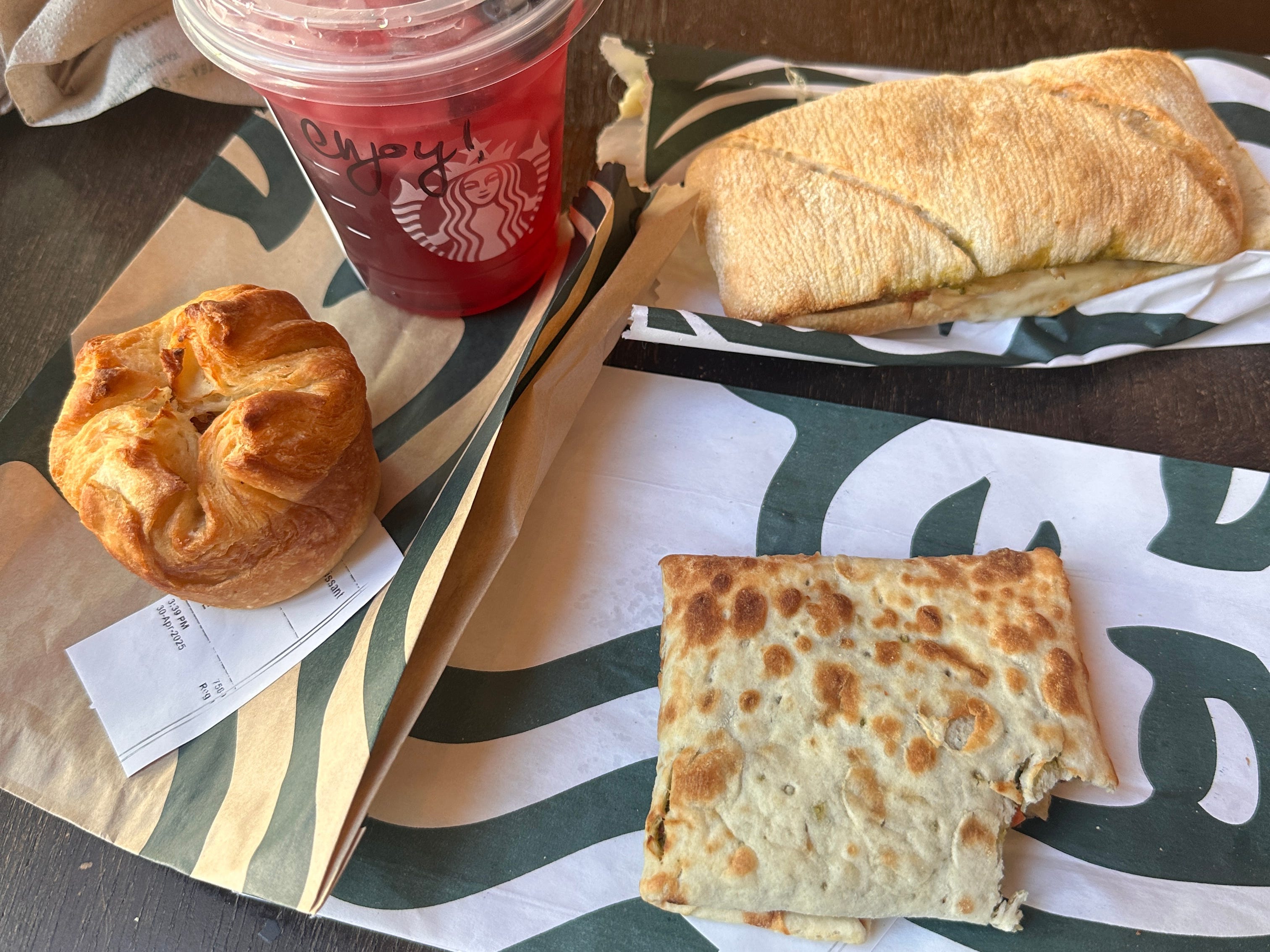 Starbucks is set to bring a new late-afternoon snack menu. That's a ...