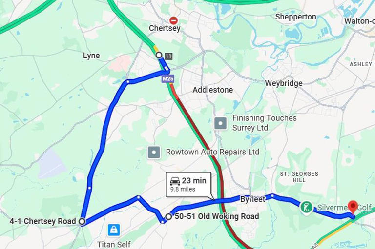 Major Surrey M25 and A3 closures continue in May with contraflow system ...