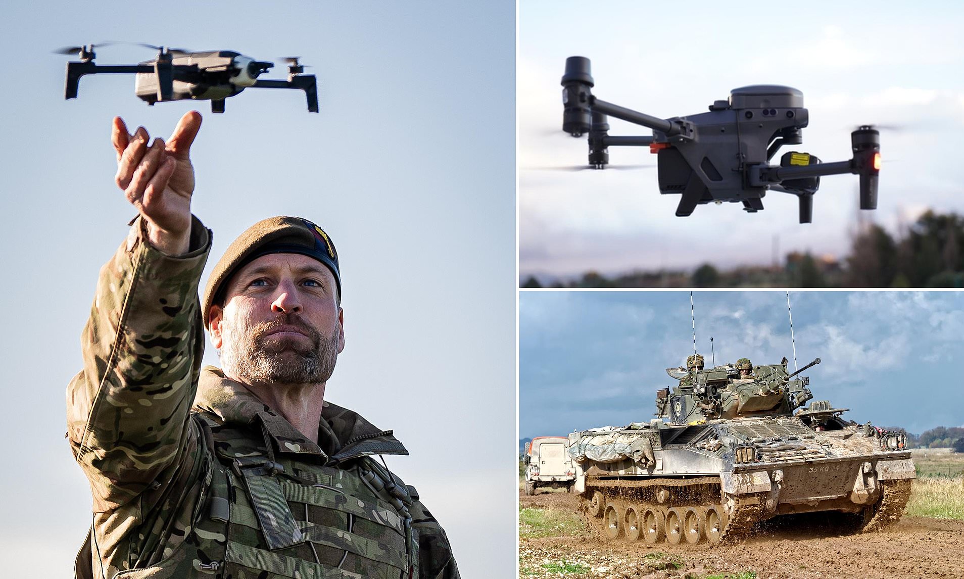 Health and safety rules stop army from flying drones over soldiers ...
