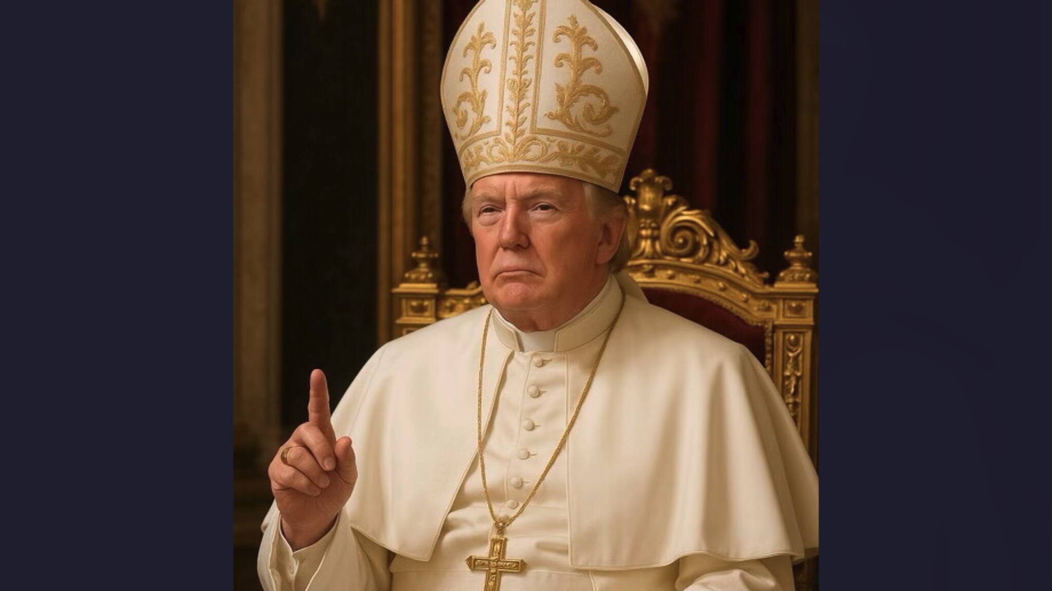 Donald Trump als „Papst“: US-Bischof will Entschuldigung für KI-Bild