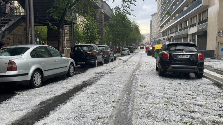 Orages : comment expliquer la violence de l’épisode de grêle qui a frappé Paris samedi après-midi
