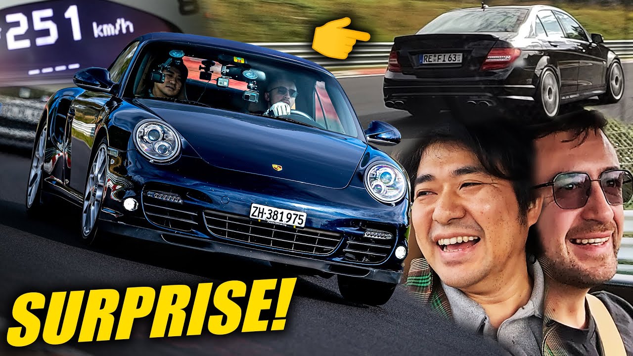 🤯 C63 AMG Verraste Me Totaal! Porsche 997 Turbo S Opgejaagd op de ...