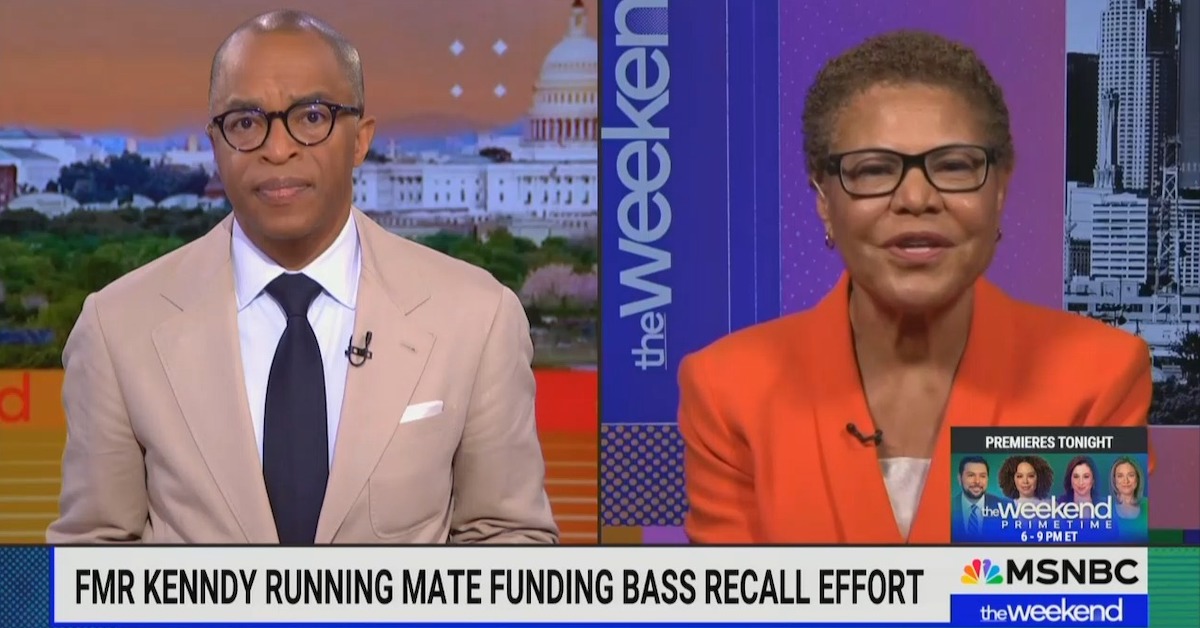 LA Mayor Karen Bass Attacks Recall Effort Against Her as ‘Irresponsible ...