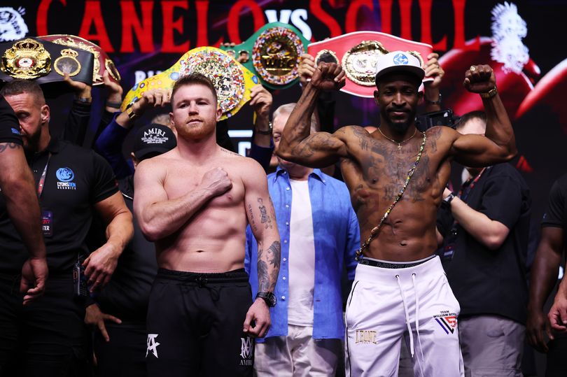Canelo Alvarez vs William Scull UK start time, TV channel and full ...