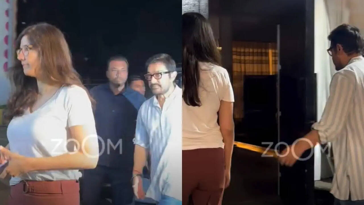 Aamir Khan, GF Gauri Spratt Visit Anil Kapoor's Residence After Nirmal Kapoor's Funeral — Video