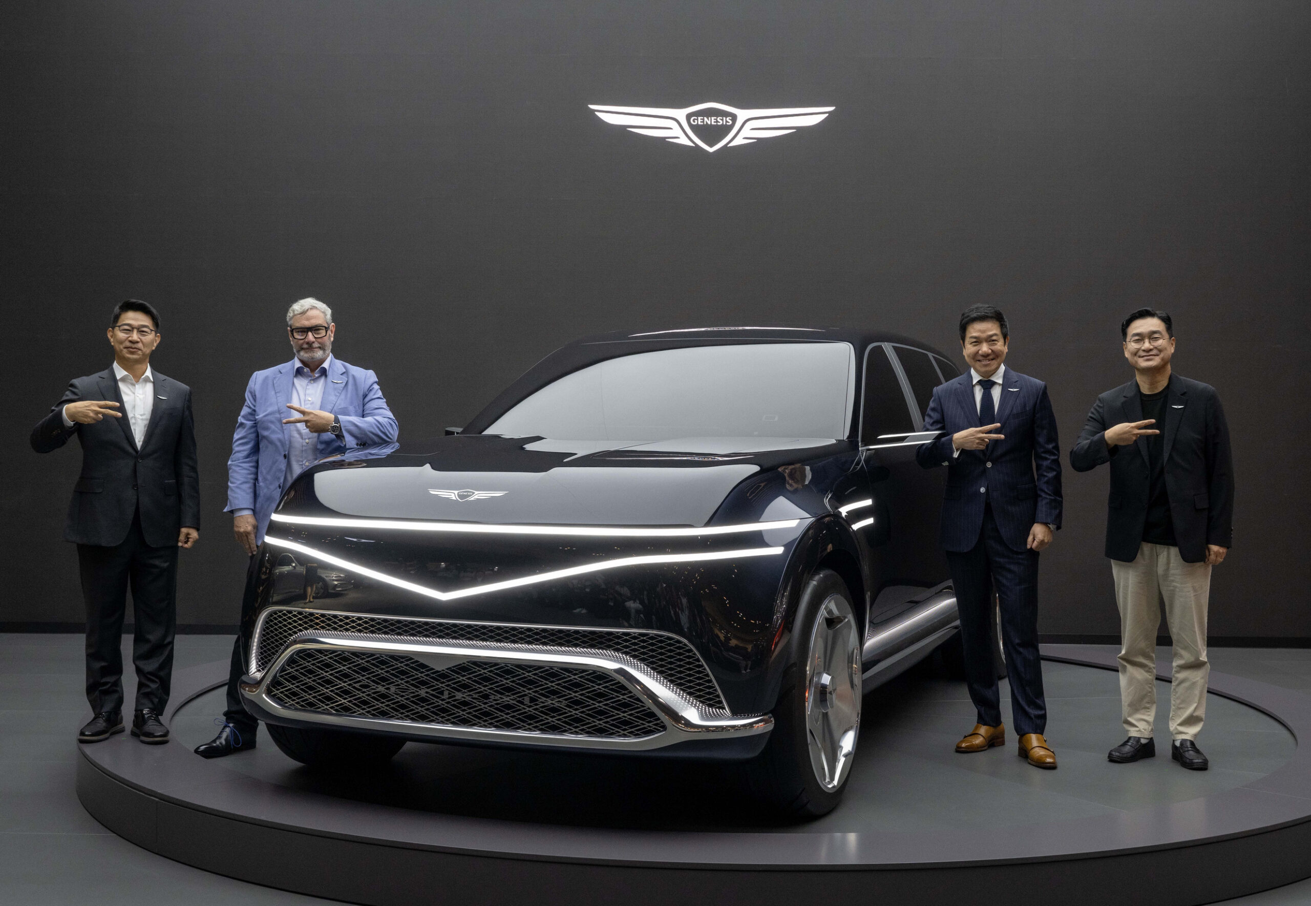 Genesis Declares Full-Size War On BMW And Cadillac With EV Muscle