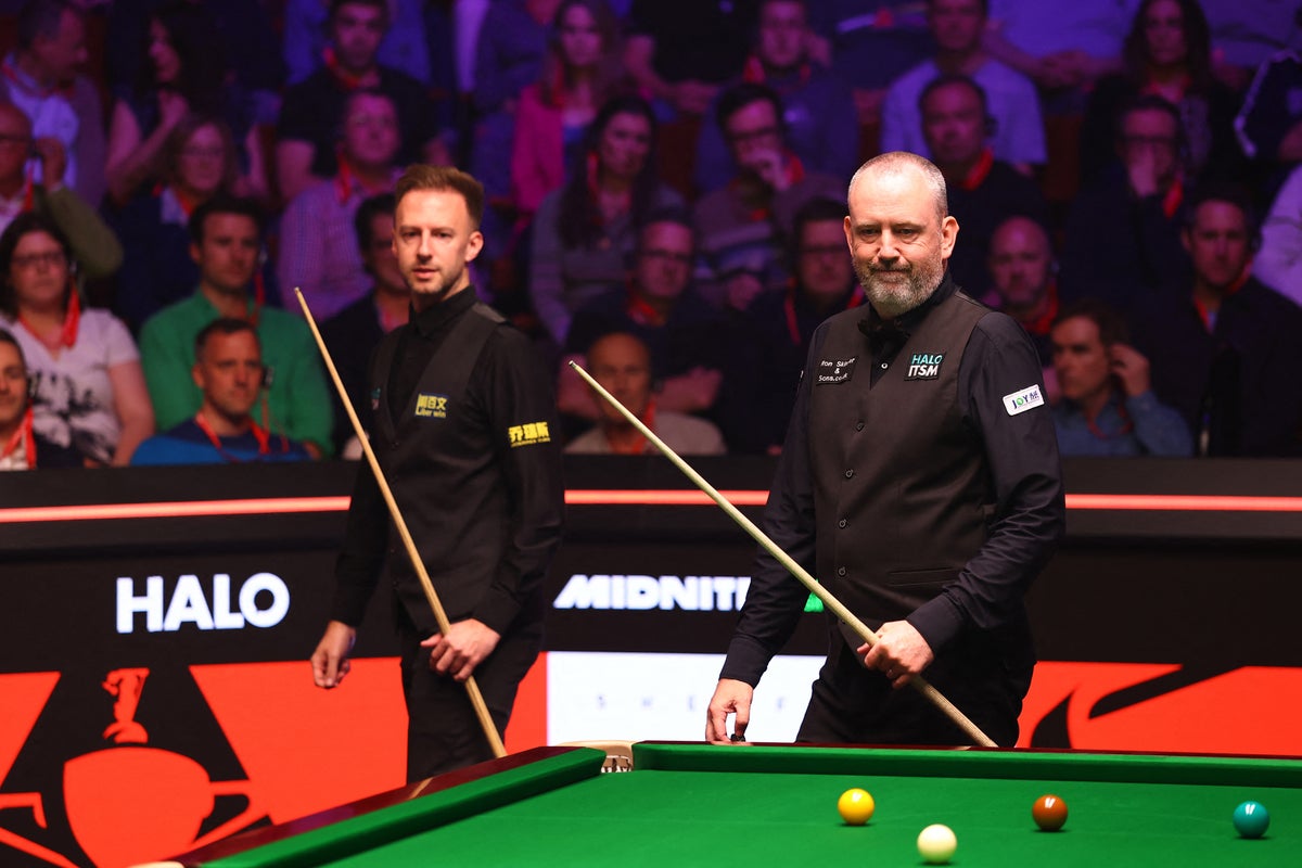 Judd Trump v Mark Williams LIVE: Tense semi-final resumes as Zhao waits ...