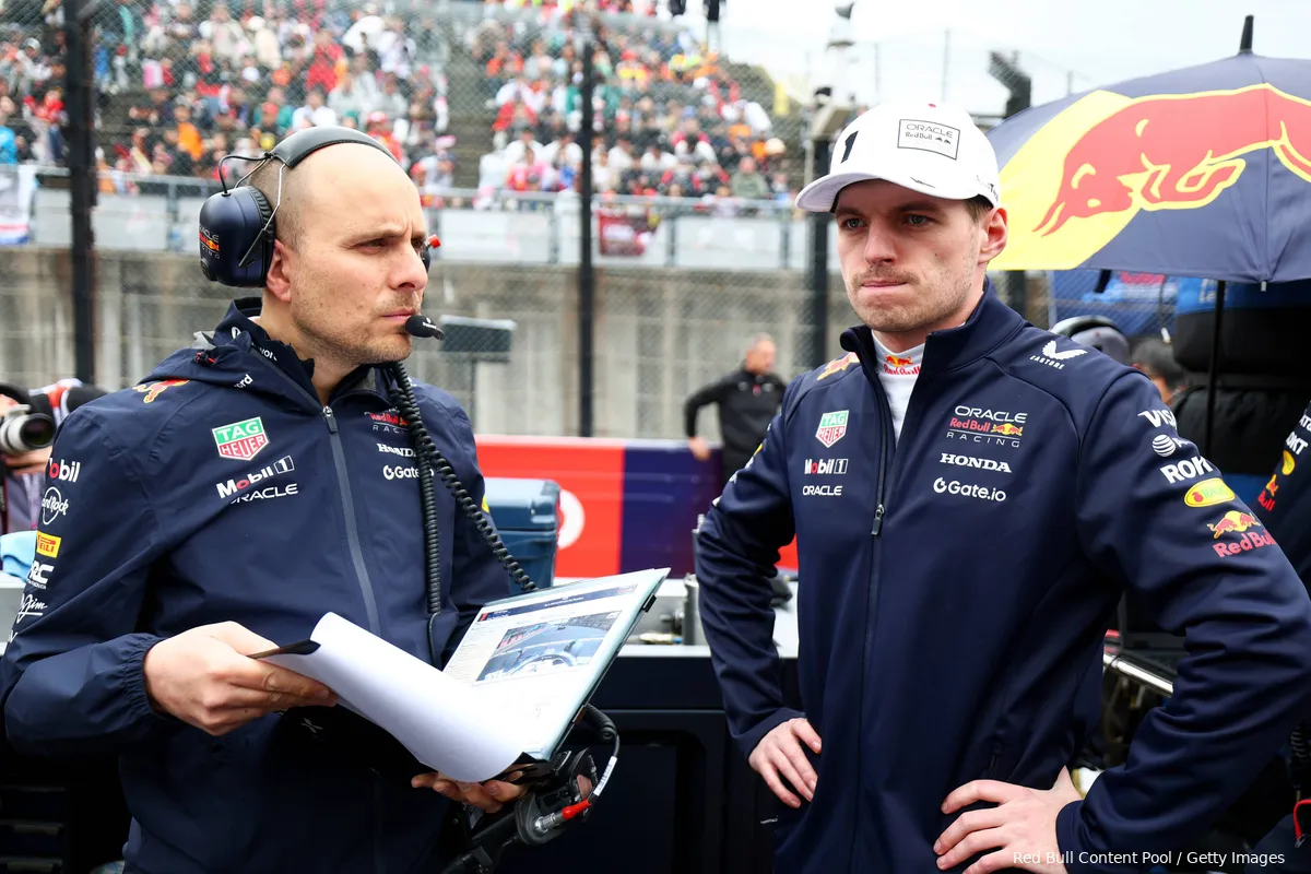 Lambiase afwezig, Verstappen krijgt andere engineer voor GP Oostenrijk