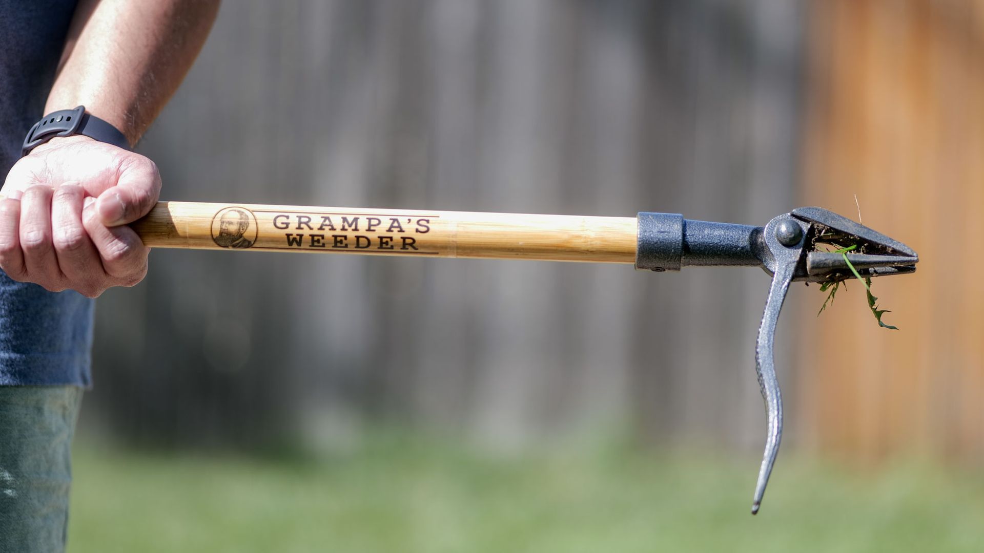 I bought the viral Grampa's Weeder and it's my favorite gardening tool ...