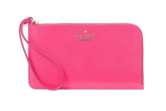 Kate Spade Outlet’s Timeless Wristlet Is 72% Off, And This Hot Pink ...