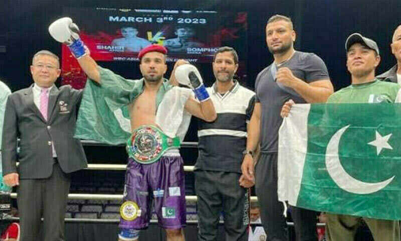 Pakistani boxer Shaheer Afridi defeats indian rival in Thailand showdown