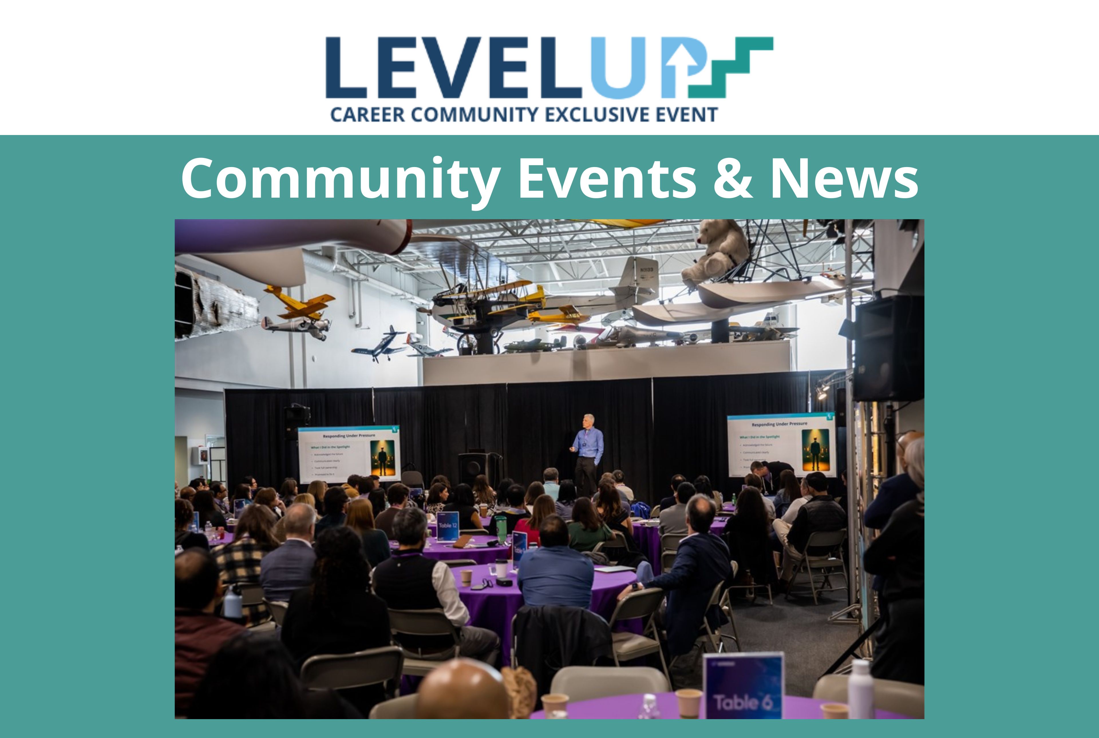 Level Up Community Events & News