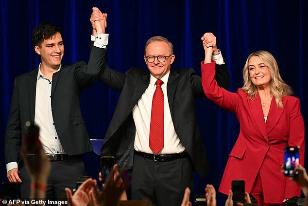 Albo was defiant, jubilant and gracious. But there was a cutting barb ...