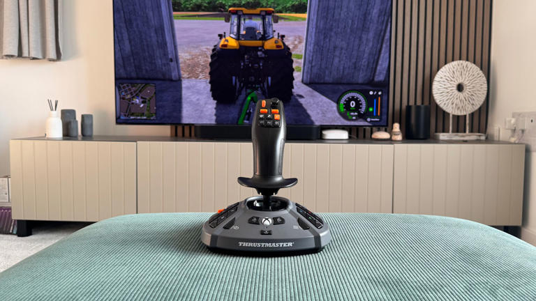 I spent a week with the Thrustmaster SimTask FarmStick X playing ...