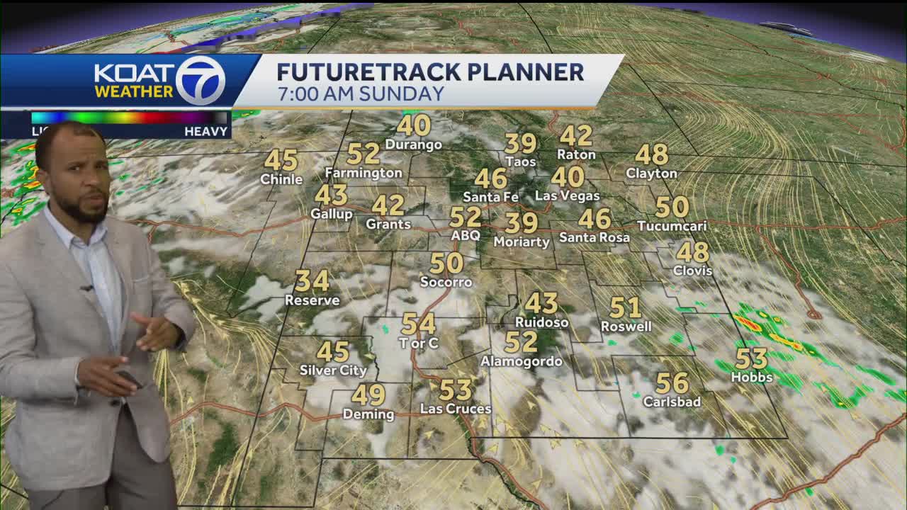 Corey KOAT 7 Weather Forecast for May 3