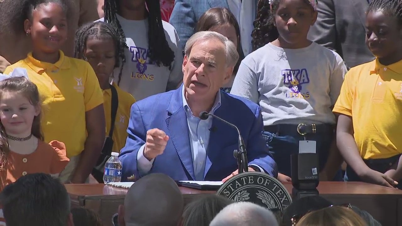 Gov. Abbott signs Texas school choice bill into law