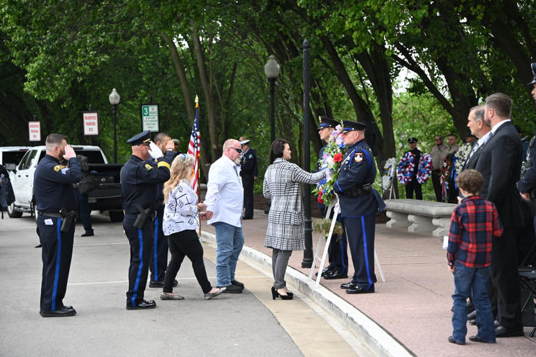 Independence Ofc. Cody Allen honored in ceremony for fallen Missouri law enforcement officers