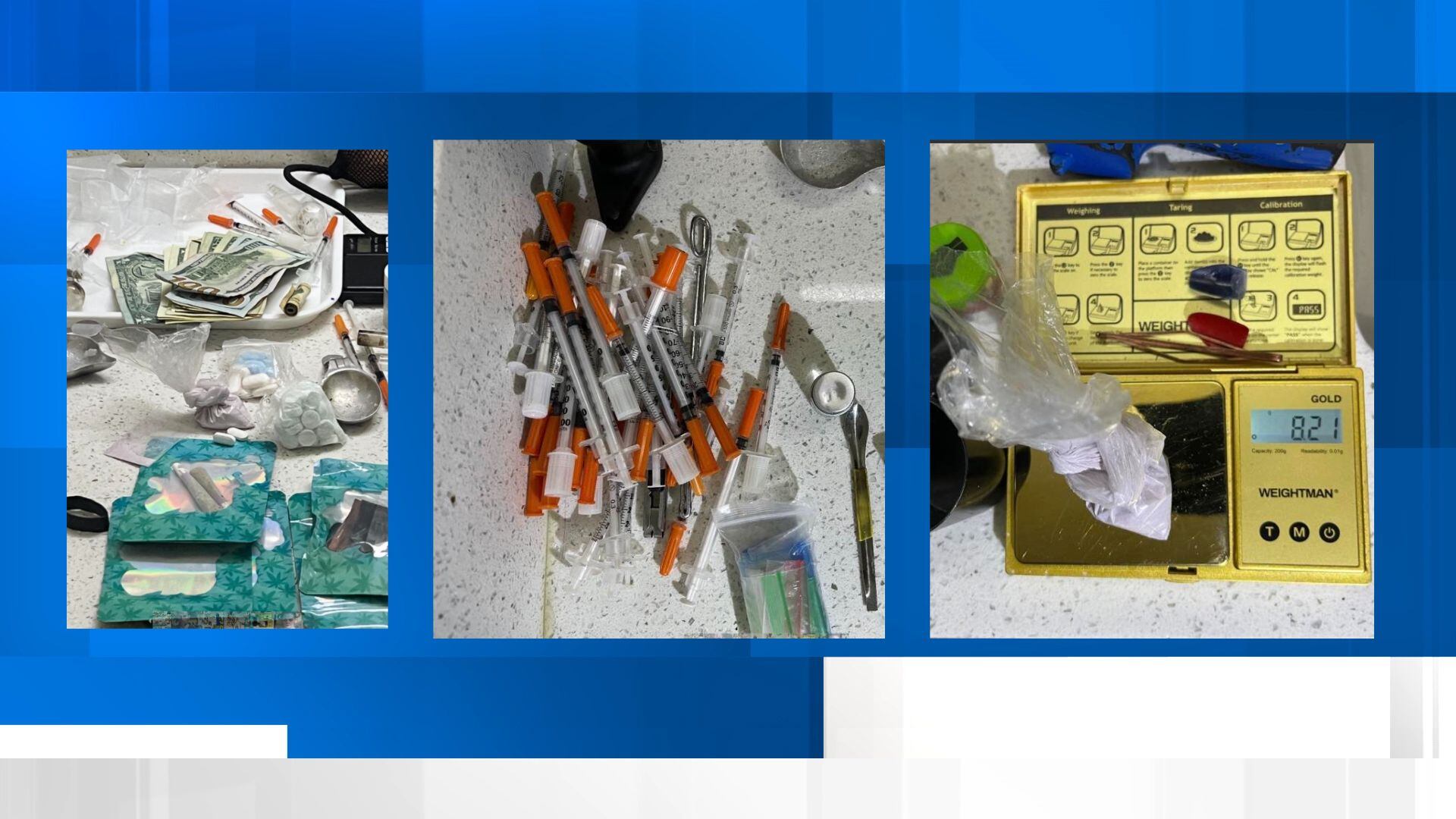 Three arrested in drug bust at Kentucky hotel