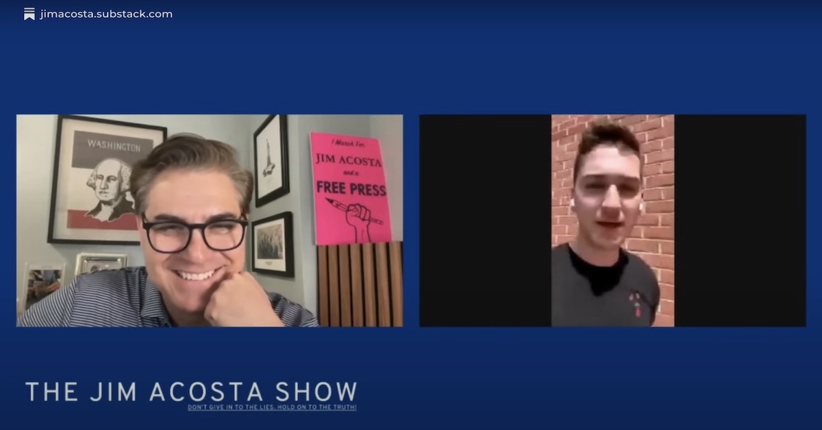 Comic and Trump Impressionist Matt Friend Tells Jim Acosta How MAGA Fan ...