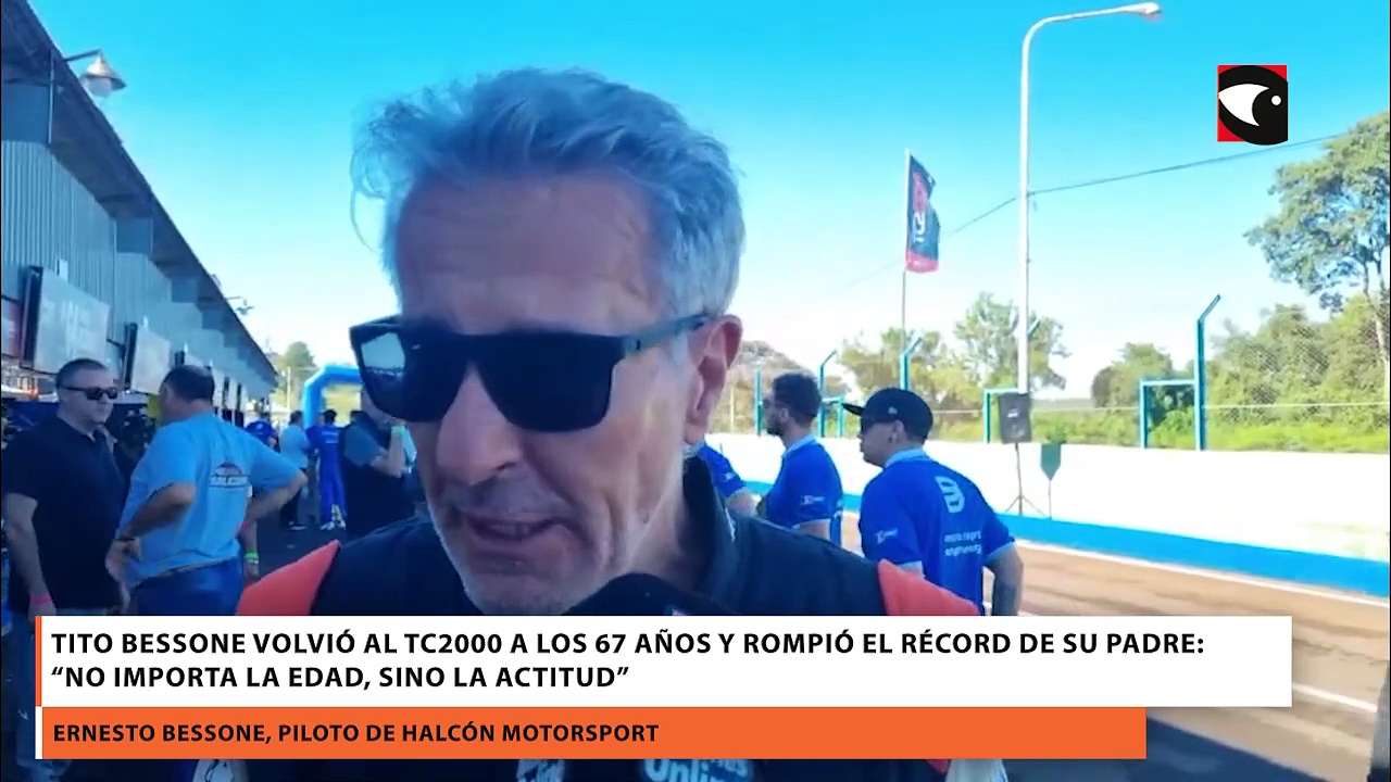 TITO BESSONE VOLVIÓ AL TC2000 A LOS 67 AÑOS Y ROMPIÓ EL RÉCORD DE SU ...