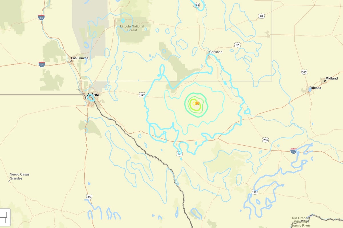 Strong 5.3 magnitude earthquake hits remote area of Texas