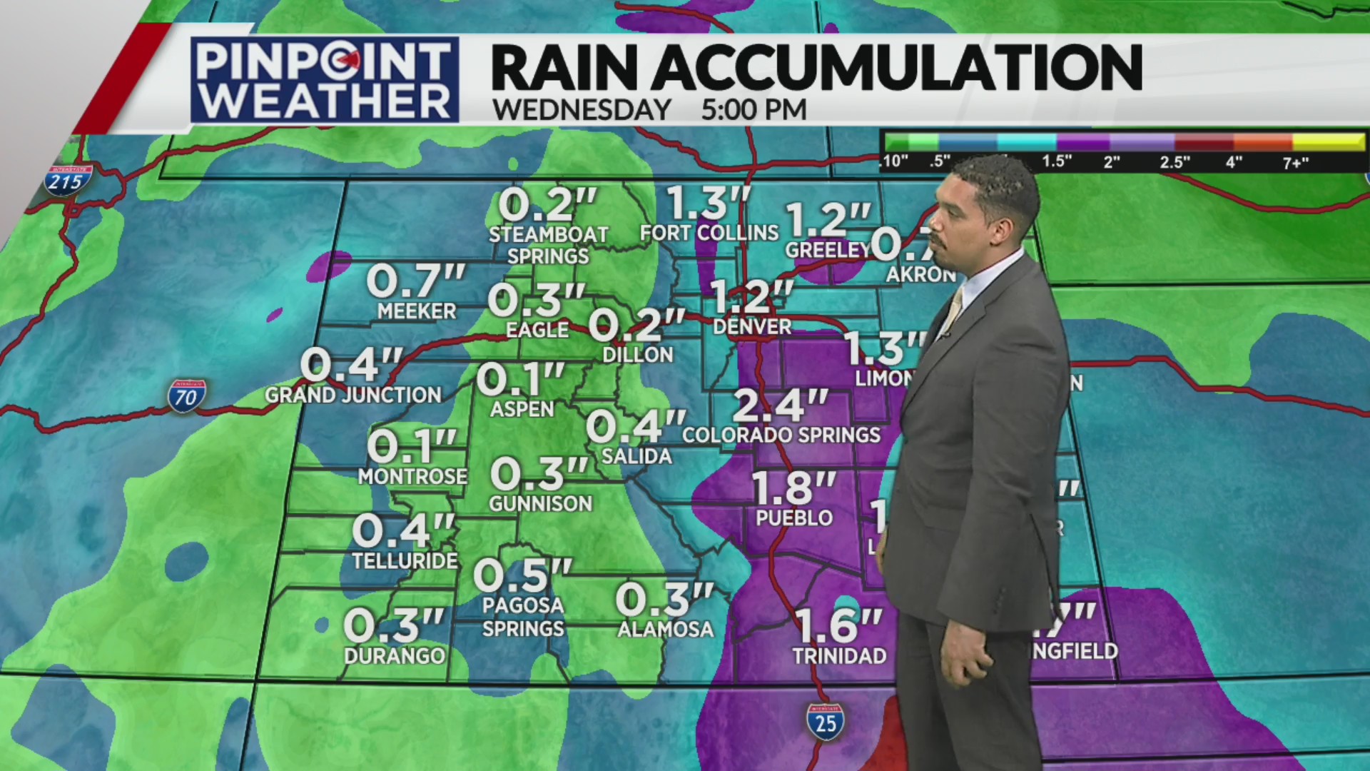 Denver weather: Windy Sunday ahead of soaking rain next week