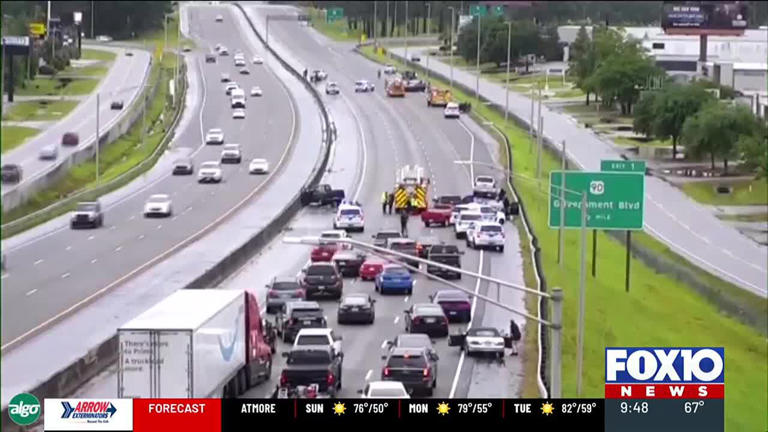 SB lanes of I-65 reopen after multi-vehicle accident caused delays