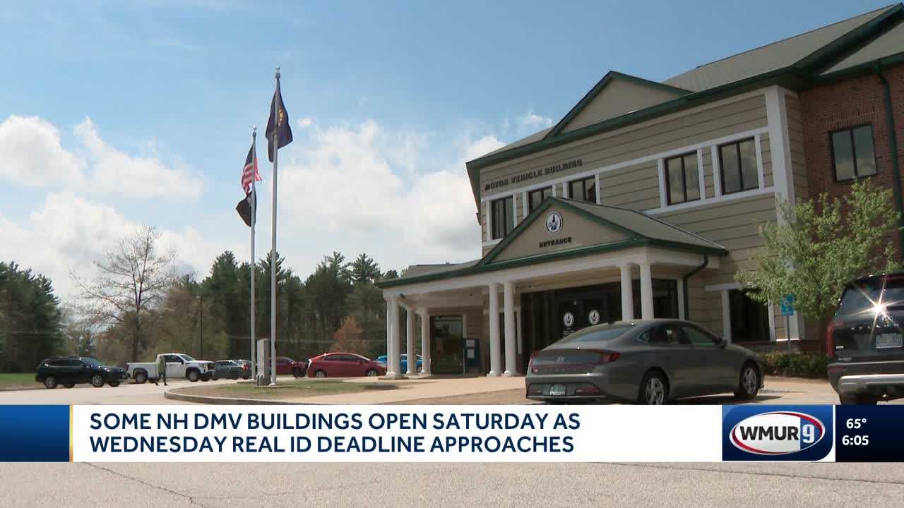 Some NH DMV buildings open Saturday as Real ID deadline approaches
