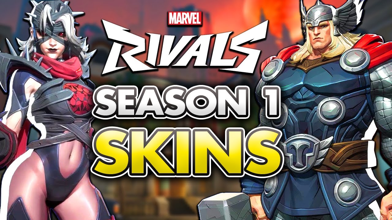 All season 1 Marvel Rivals skins revealed—see what’s new
