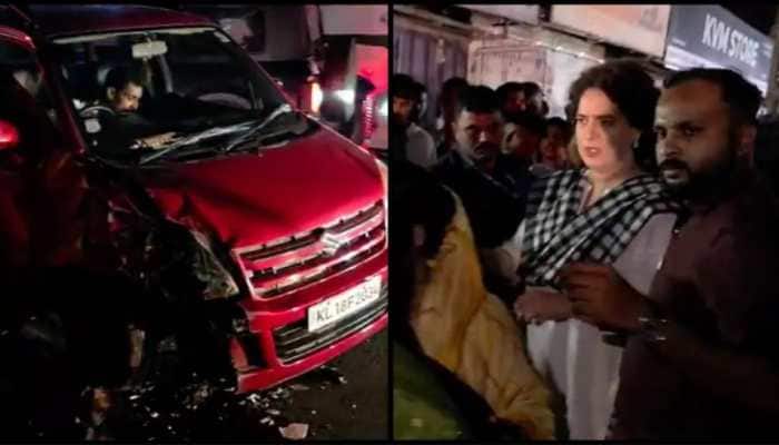 Priyanka Gandhi Halts Convoy To Help Road Accident Victims In Kozhikode ...