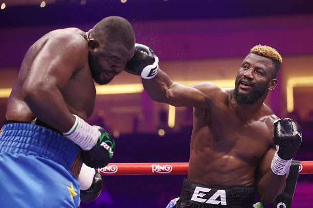 PHOTOS: Ajagba, Bakole draw in Saudi heavyweight class