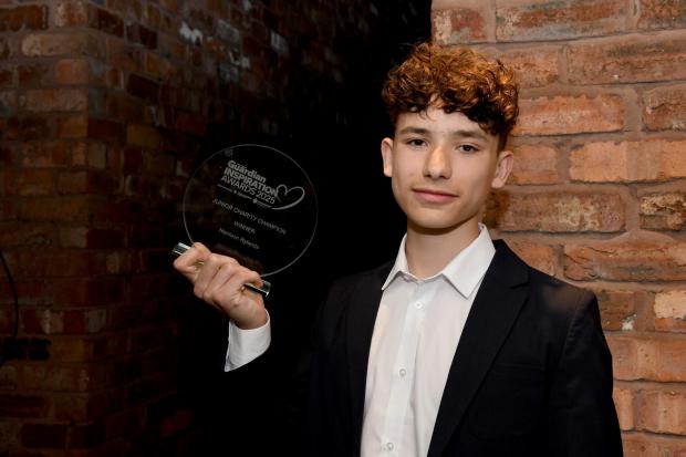 Award-winning Great Sankey teenager is an inspiration to young people