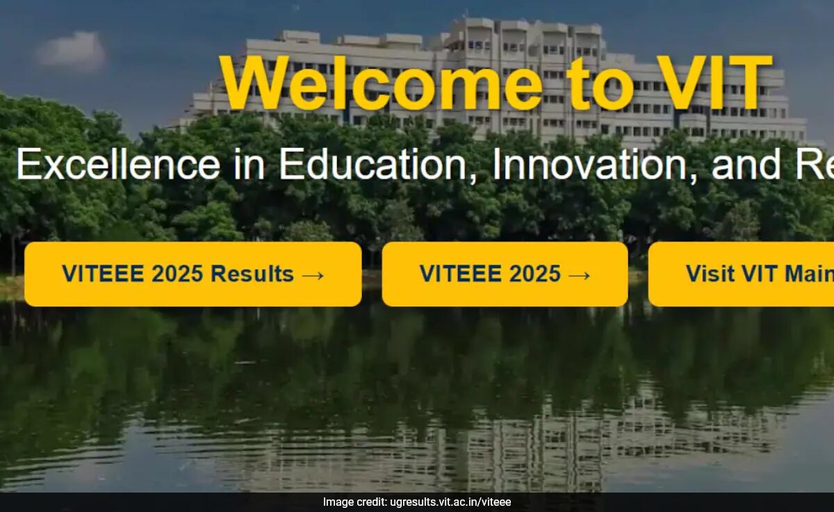 VITEEE 2025 Result Declared; BTech Counselling Registration Starts ...