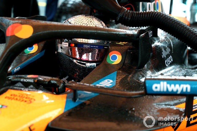 F1 Miami GP: Lando Norris wins chaotic sprint, Max Verstappen penalised