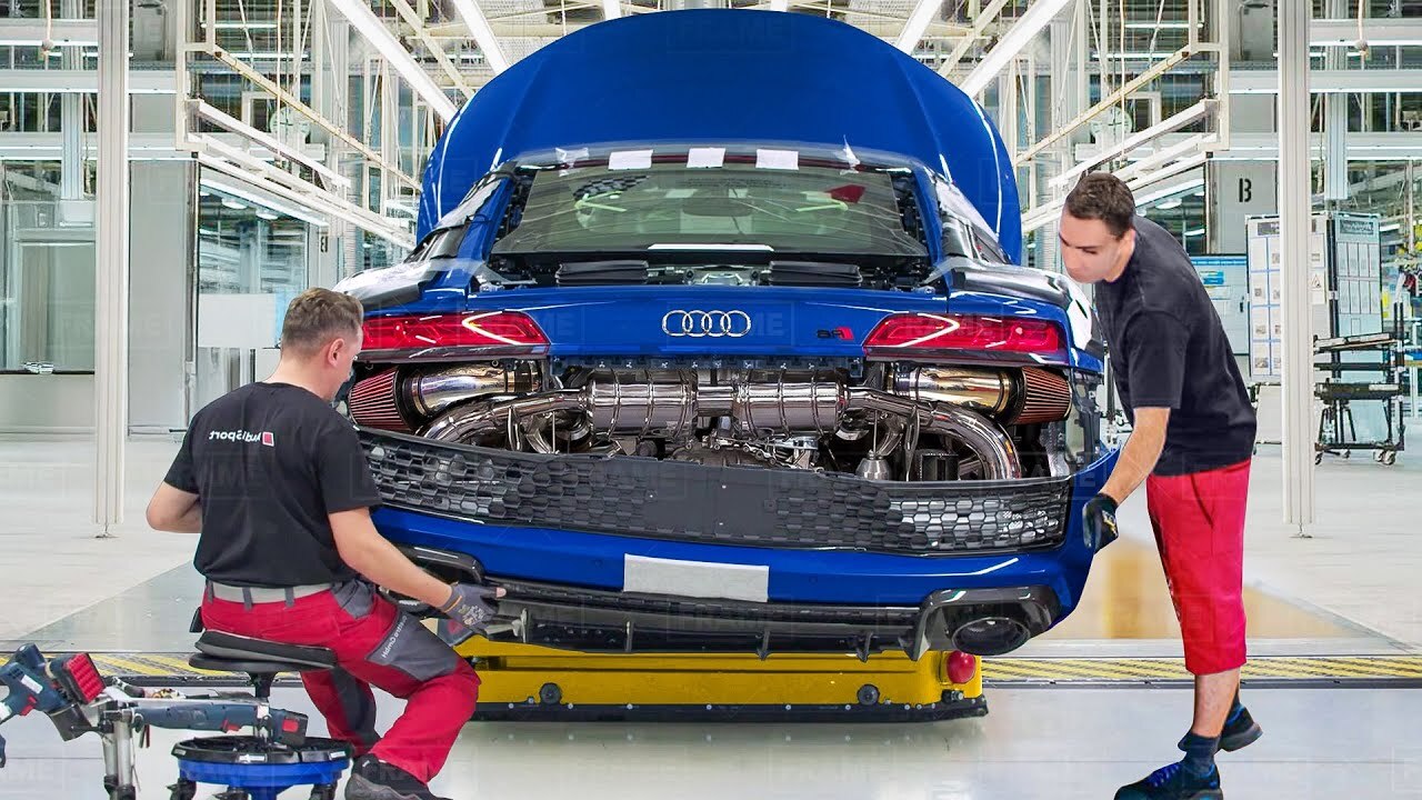 Inside German Best Factory Building the Mighty Audi R8 V10
