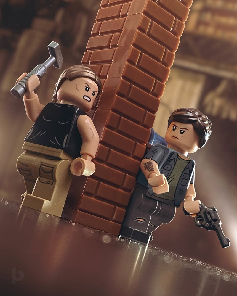This Artist Turned The Last of Us Into LEGO Minifigs and Somehow Made ...
