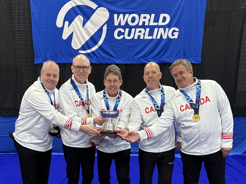 Regina curling team skipped by Randy Bryden wins world senior men's ...