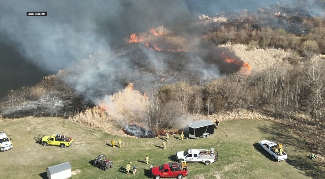 UPDATE: Crews make progress on fires on Turtle Mountain, Fort Berthold ...