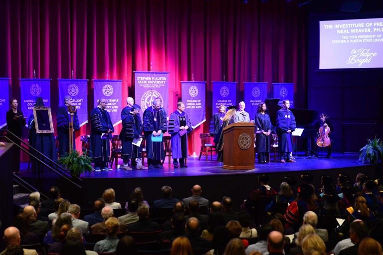 Dr. Neal Weaver becomes 11th president of Stephen F. Austin University