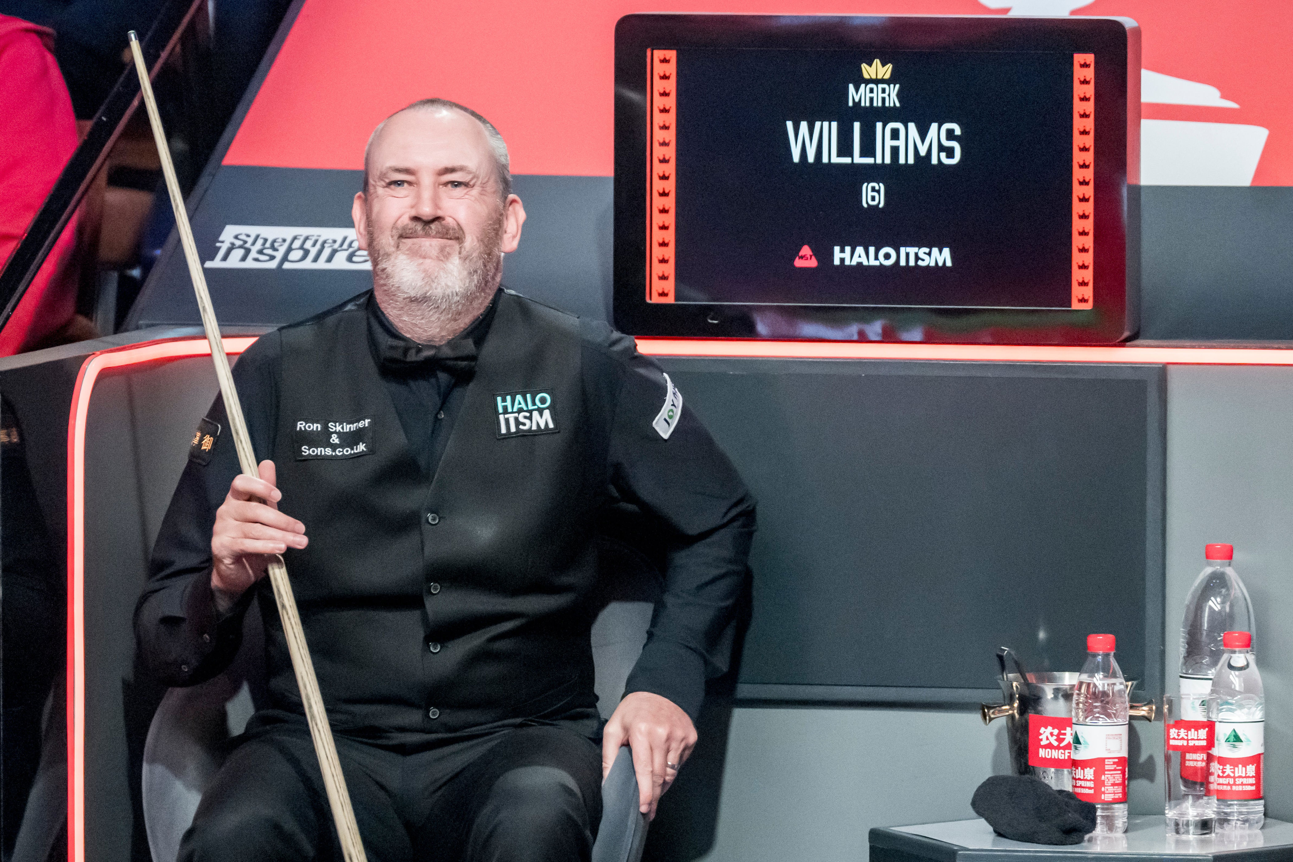‘Half-blind’ Mark Williams makes World Snooker Championship history to ...