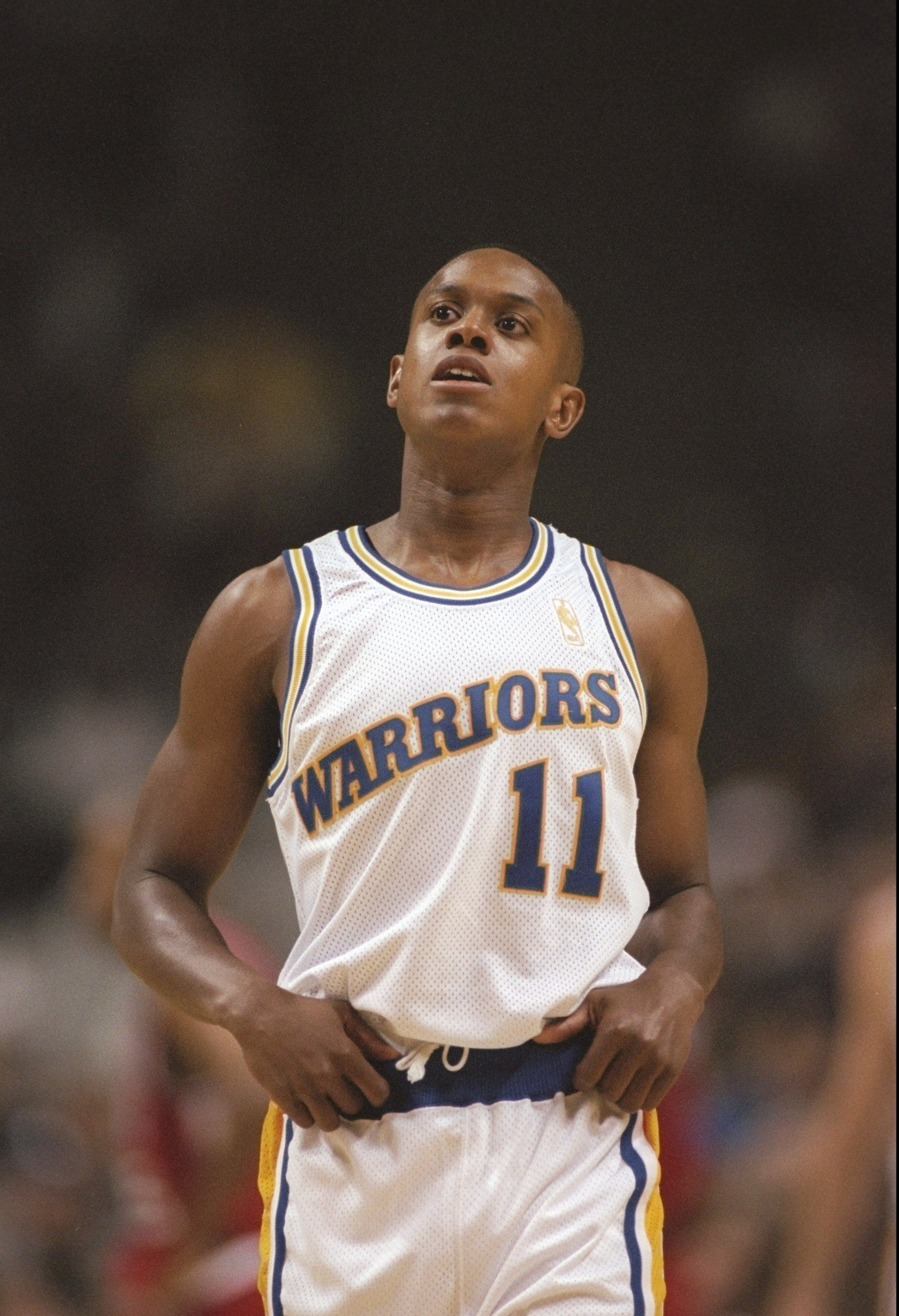 Golden State Warriors jersey history - No. 11 - BJ Armstrong (1995-97)
